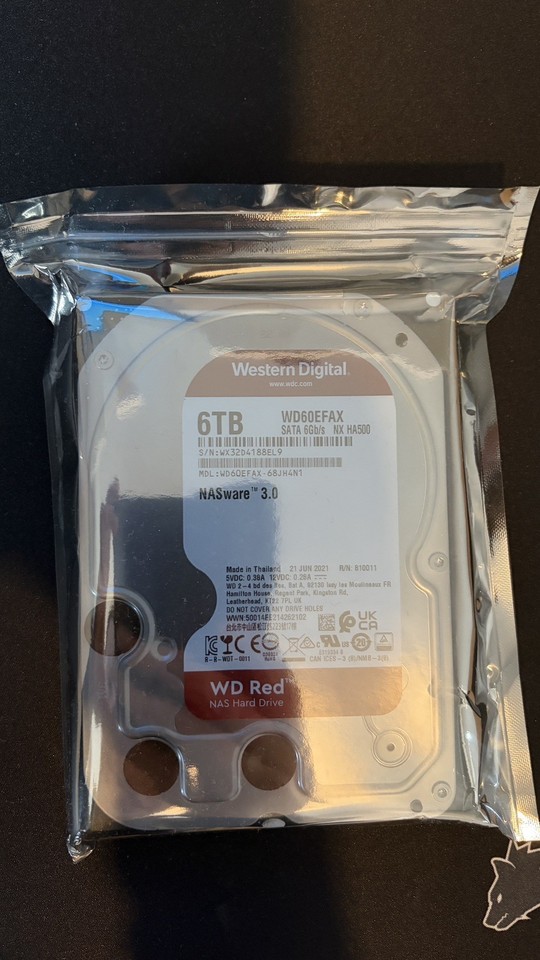 WD Red Plus 6TB NAS Hard Drive WD60EFAX | eBay UK