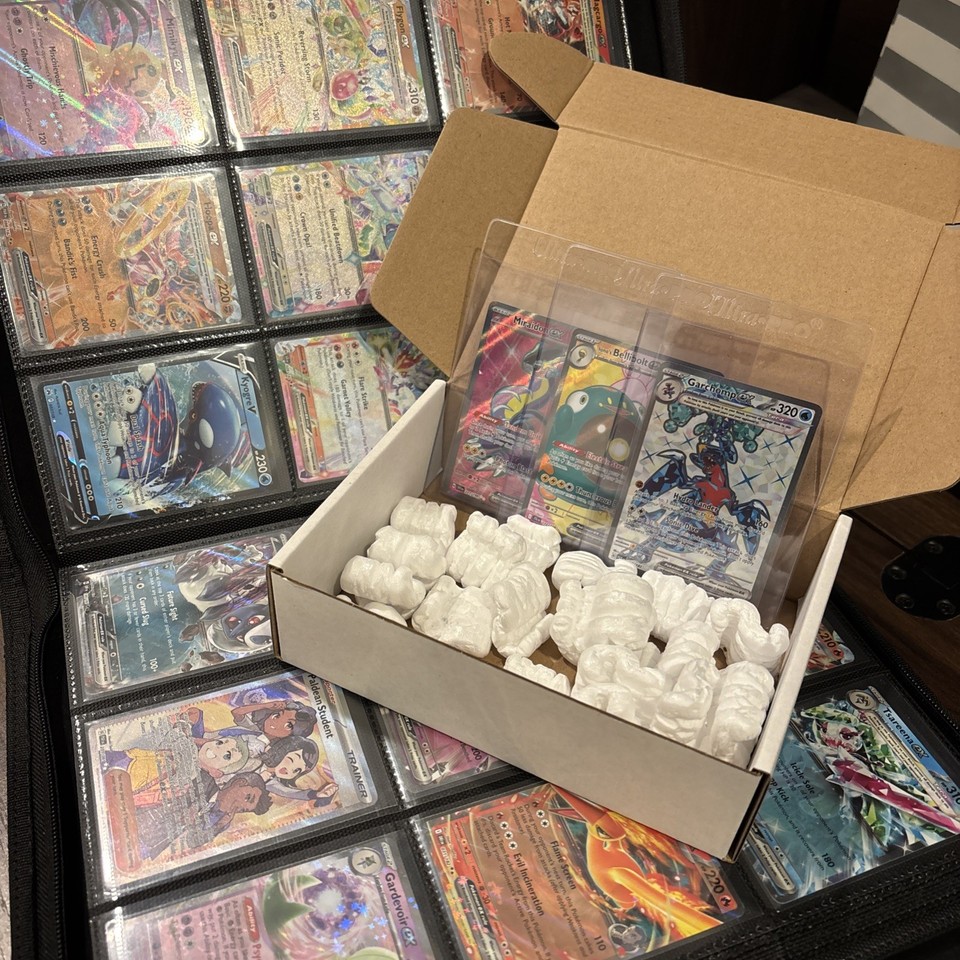 Pokemon Card Binder Collection Lot Miraidon ex, Garchomp ex, V And Ex ...
