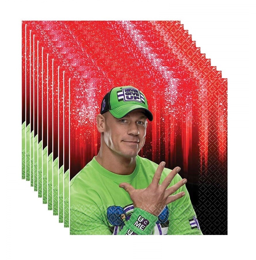 WWE Smash Party Plates, Napkins, Table Cover, Mask & More (Pick What ...