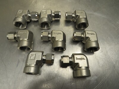 Swagelok Parker Elbow 3/8 x 1/2 SS-600-8-8 Lot of 8! | eBay