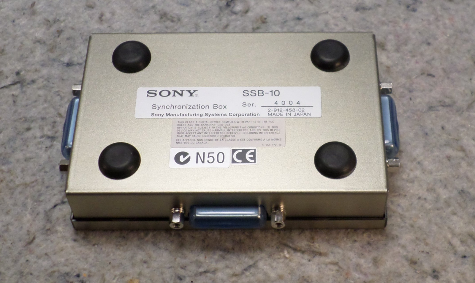 Sony SSB-10 Synchronization Box (C15B5) | eBay