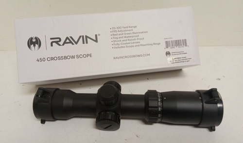 Ravin "450" Crossbow Scope R10 R5 R15 R26 R29 Illuminated Speed ring | eBay