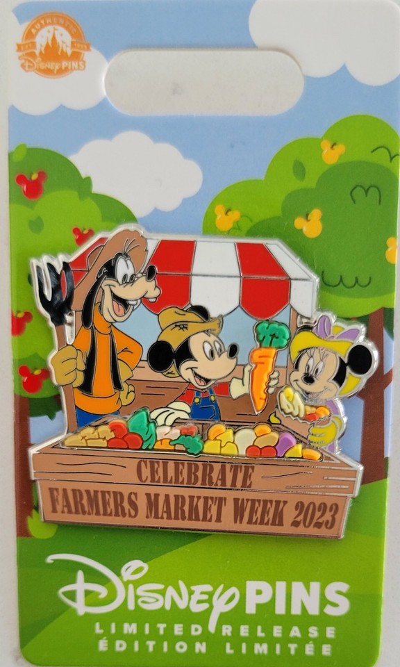 2023 Disney Parks Celebrate Farmers Market Week Mickey Minnie Goofy LR ...