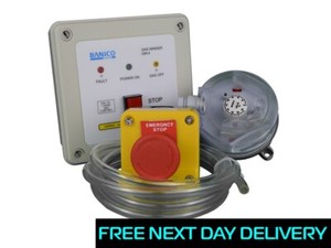 Full Gas Interlock Minder Safety Kit for commercial Kitchen Extraction ...