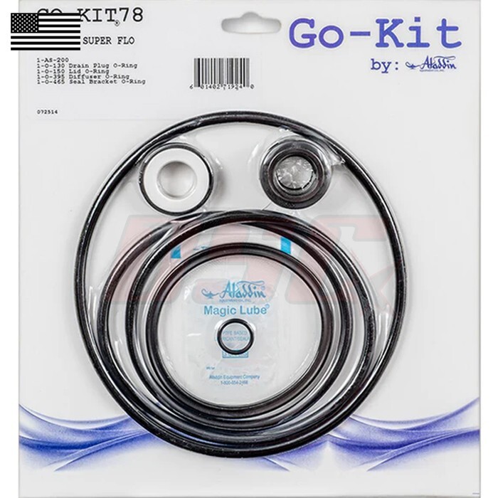SUPER PRO GO-KIT78 Seal Kit For Pentair Super-Pro (R) Pumps | eBay