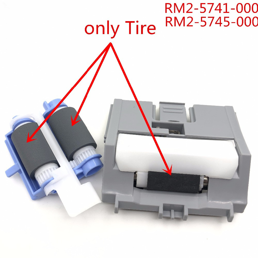 10SET RM2-5452 RM2-5741 RM2-0062 Separation Pad Pickup Roller HP M501 ...