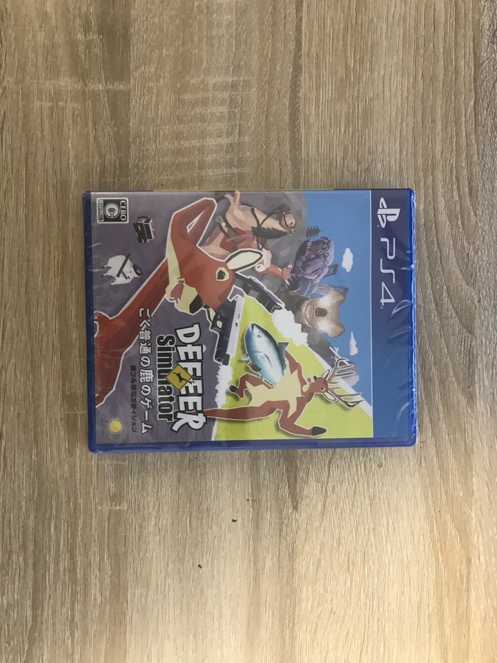 Deer Game DEEEER Simulator Deer Full Equipment Edition PS4 From Japan ...