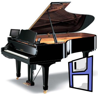 Classical Solo Piano Wedding Music Disklavier Pianodisc & MIDI 2 Floppy ...