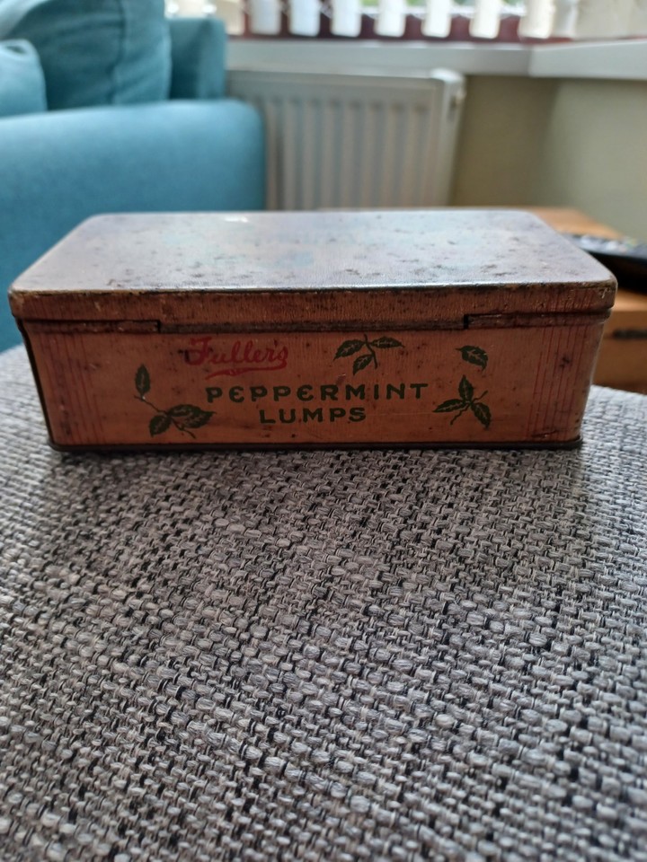 Vintage Empty Collectable Tin - Fuller's Peppermint Lumps | eBay UK