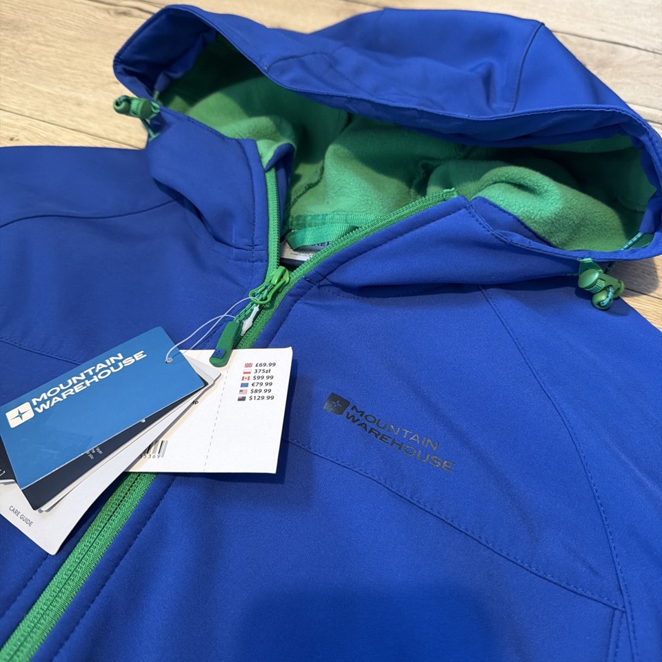 Men’s Bnwt Mountain Warehouse Weatherproof Soft Shell Coat Rrp £69.99 ...