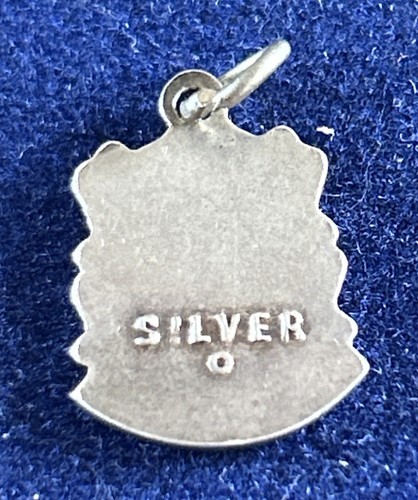 ULSTER *RARE* Silver Vintage Travel Shield Enamel Souvenir Place Name ...
