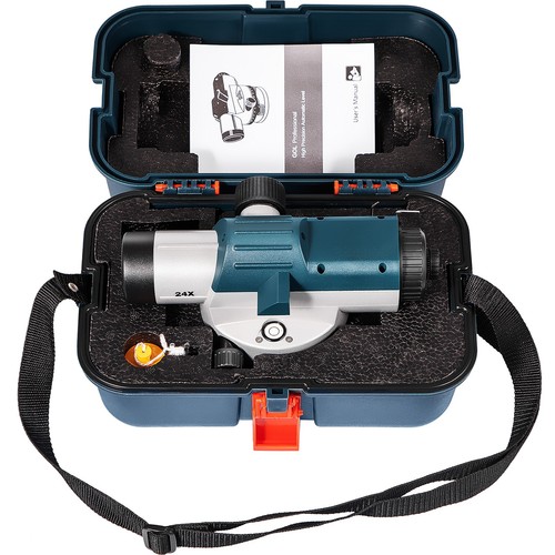 Automatic Optical Level 24X Optical Level Kit Waterproof w/Compensator ...