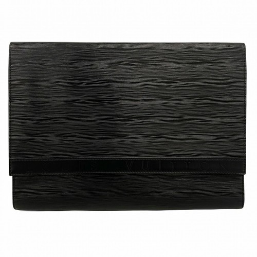 Louis Vuitton Clutch Bag Epi Pochette Amvelop M52582 Noir 329090 | eBay