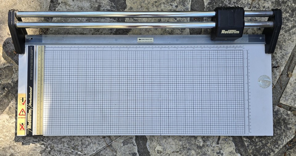 Rotatrim Pro 24 Inch Cut Professional Paper Cutter/Trimmer Precision ...