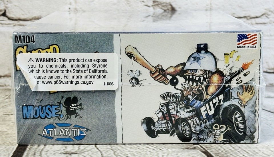 Atlantis Fred Flypogger as Super Fuzz Model Kit Rat Fink Style Mouse ...