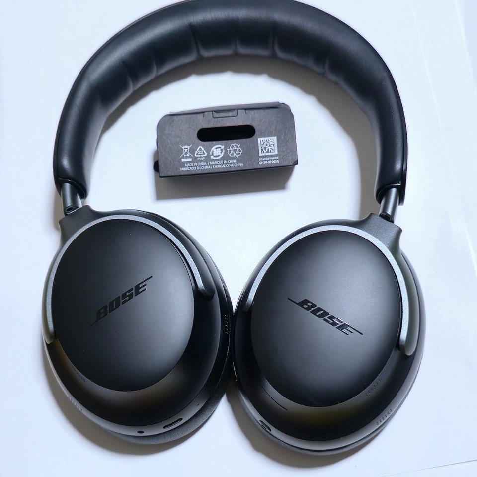 Bose QC Ultra Model 440108 Black Wireless Bluetooth Headphones Quiet ...