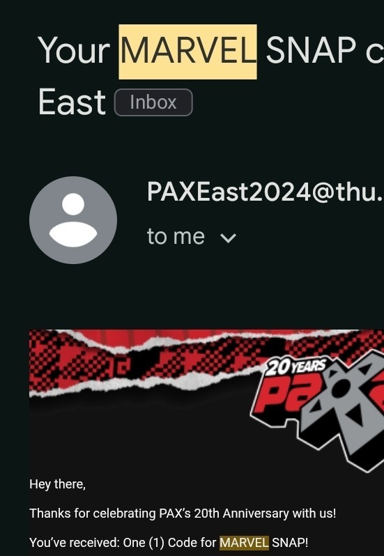 Marvel Snap CODES PAX EAST | eBay