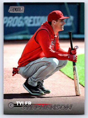 2023 Topps Stadium Club #174 Tyler Stephenson Cincinnati Reds Baseball ...
