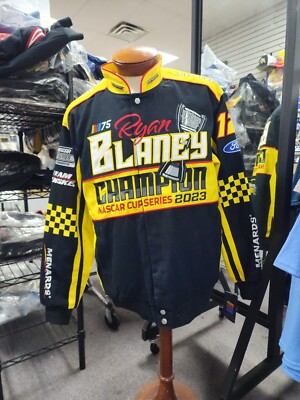 Ryan Blaney 2023 Champion #12 Menards Twill Jacket | eBay