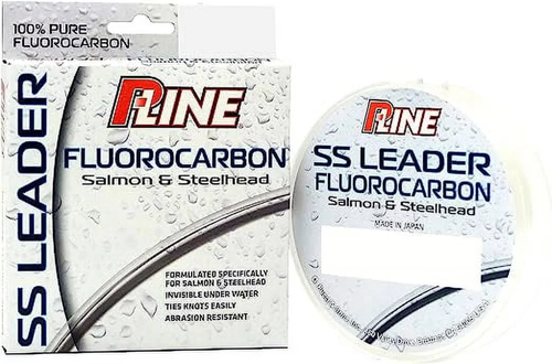 P-Line Salmon and Steelhead 12 Pound Leader Superior Knot Strength ...
