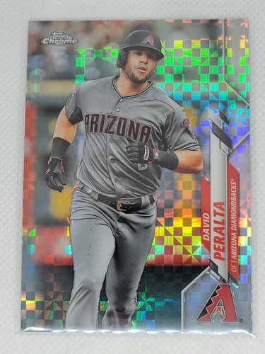 2020 Topps Chrome X-Fractor David Peralta #15 Diamondbacks Refractor | eBay