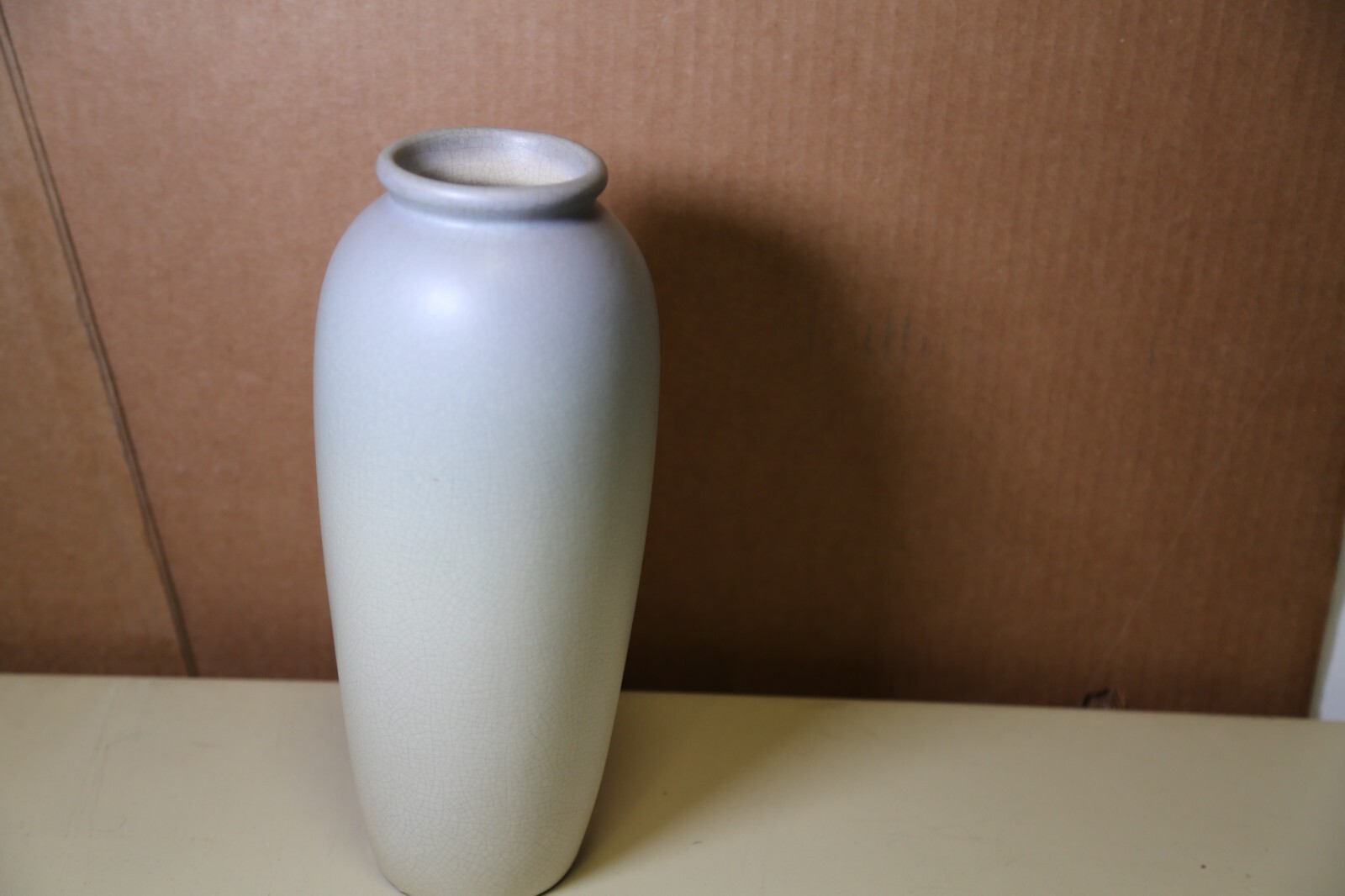 Weller Pottery Vase Lilly Iris Pinks Whites Pale Blue Handpainted 1920s ...