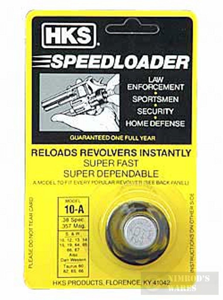HKS Speedloader .38/.357 S&W Dan Wesson Charter Taurus 10A FAST SHIP | eBay