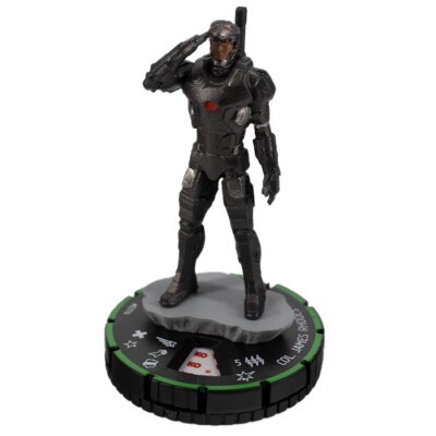 Heroclix Col. James Rhodes 031b w/card Free Shipping | eBay