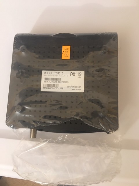 Technicolor TC4310 D3.0 16x4 Data Spectrum Cable Modem for sale online ...