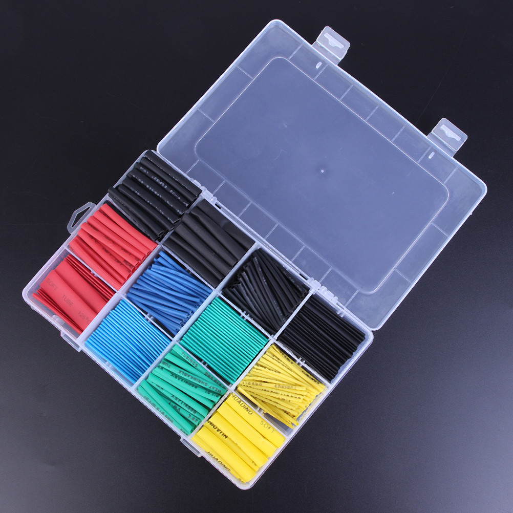 530x Heat Shrink Tubing Insulation Shrinkable Tube 2:1 Wire Cable ...