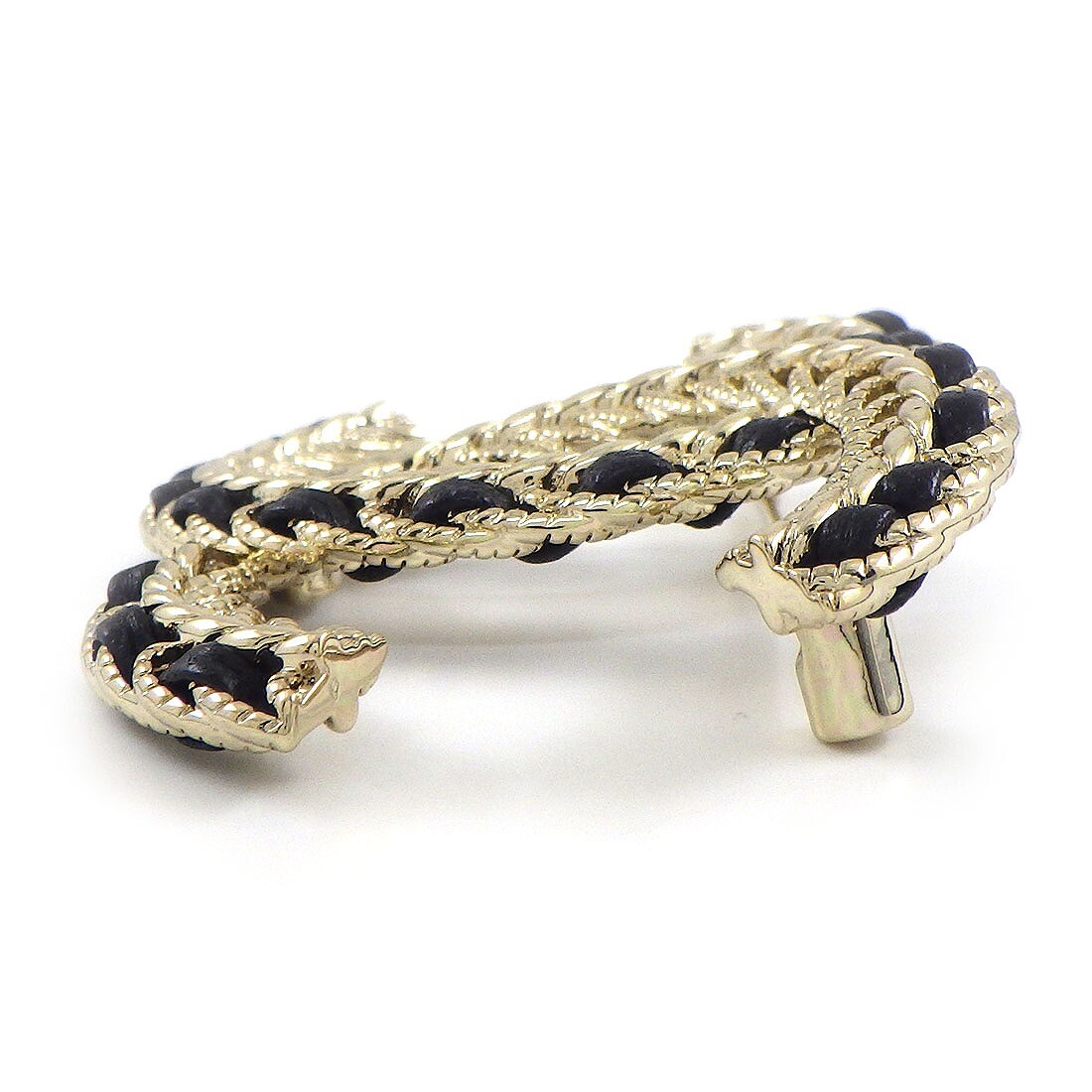 CHANEL Brooch Coco Mark 2023 Gold Tone Metal (Non-precious CHANEL Brooch Coco Mark 2023 Gold Tone Metal (Non-precious