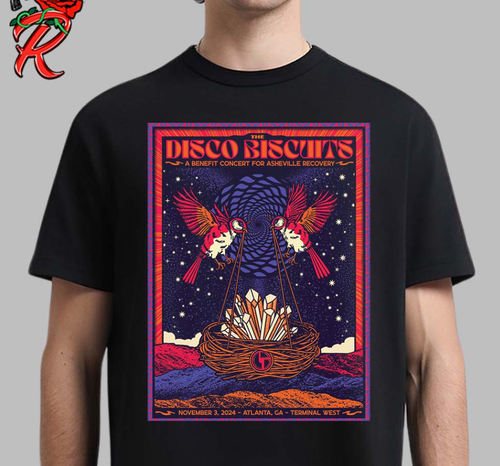 The Disco Biscuits A Benefit Concert On November 3 2024 Unisex T-Shirt ...