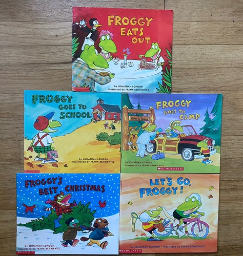 Froggy Children's Picture Book Lot of 5 by Jonathan London Classroom ...