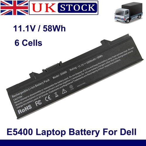 E5400 Battery for Dell Latitude E5410 E5510 E5500 KM668 KM742 KM760 ...