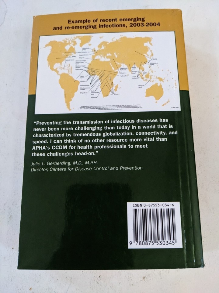 Control Of Communicable Diseases Manual (Control of Communicable ...