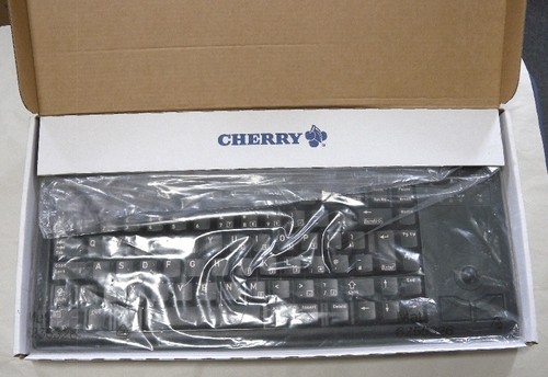 Cherry G84-4400 Trackball Keyboard PS/2 USB Adapter Used Rare | eBay