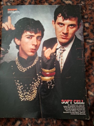 Soft Cell,Marc Almond,Pin Up From German Magazine Bravo,Format A/4,1 Page | eBay