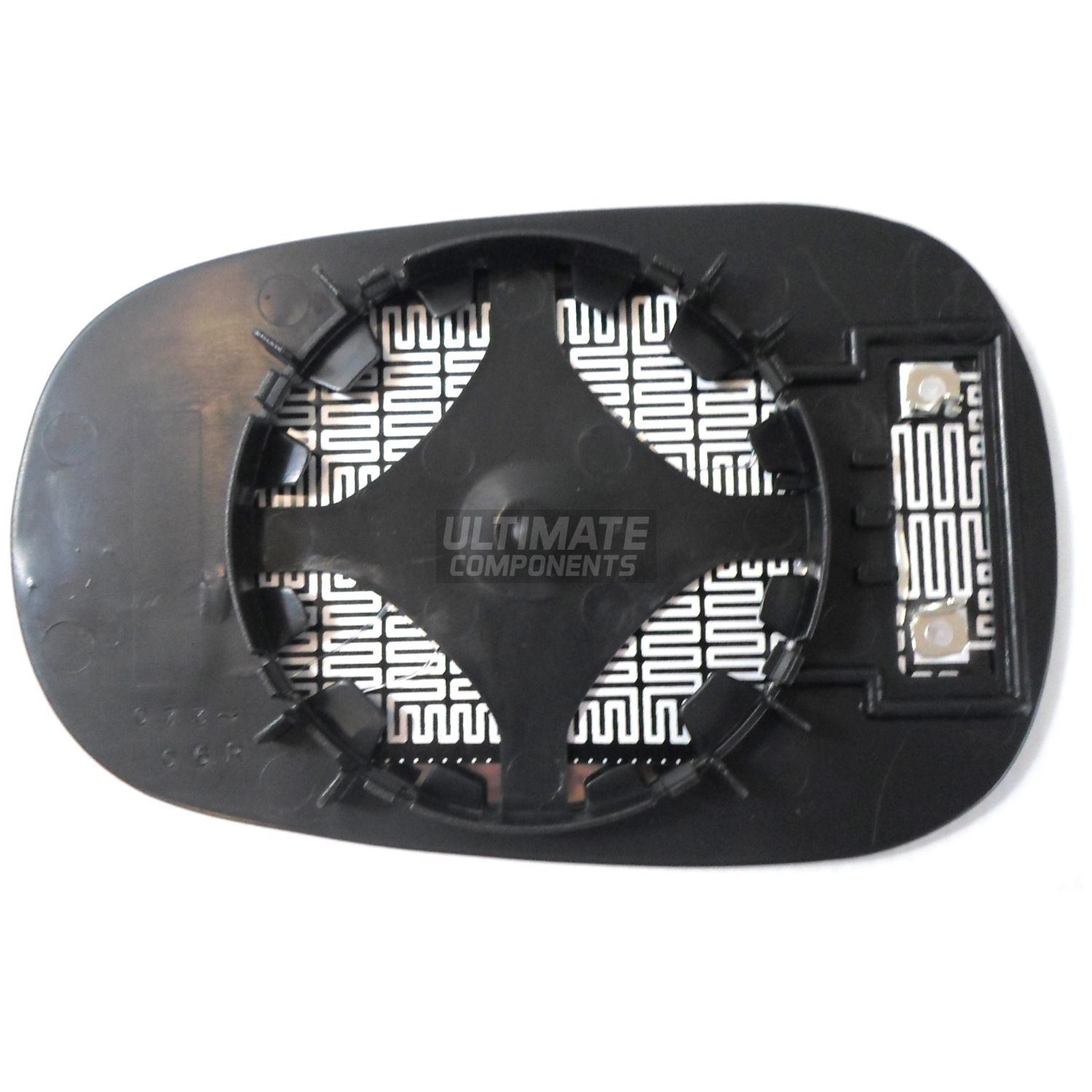 Wing Door Mirror Glass Renault Modus 2004-2008 Aspherical Heated ...
