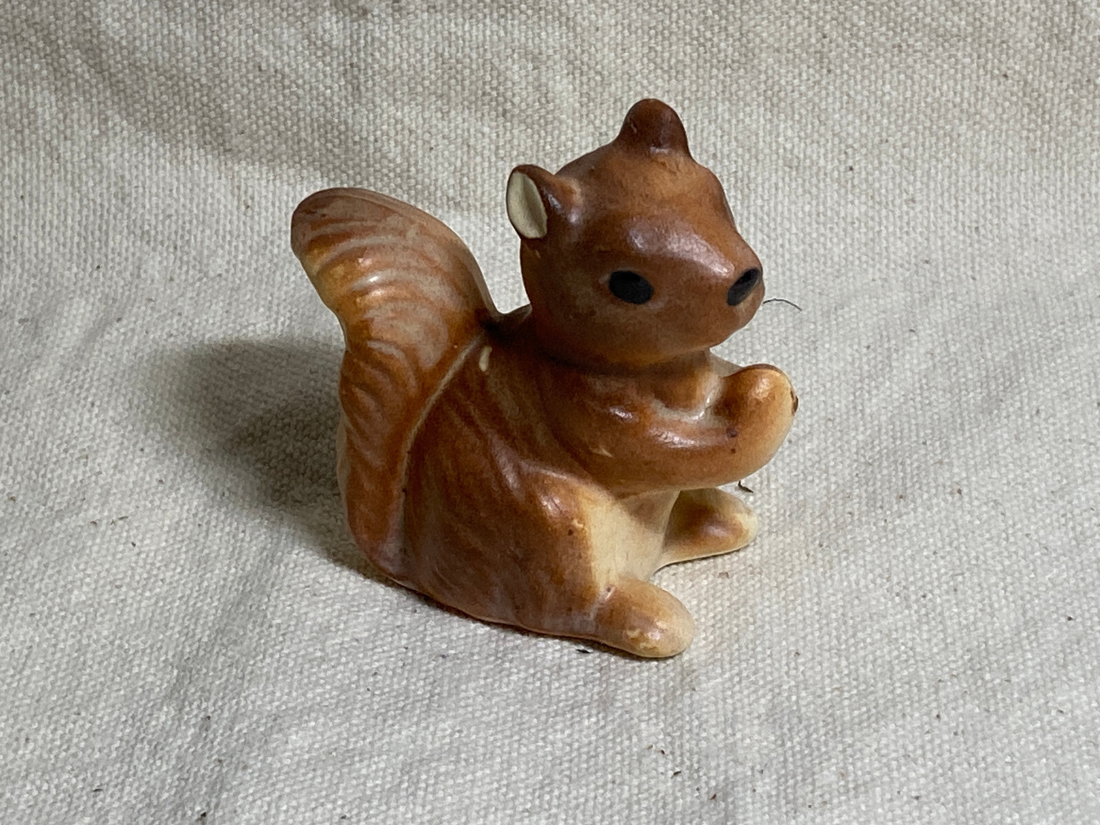 Really Cute, Tiny, 'Mark Exclusive' of Japan, 2” Tall Ceramic Squirrel ...