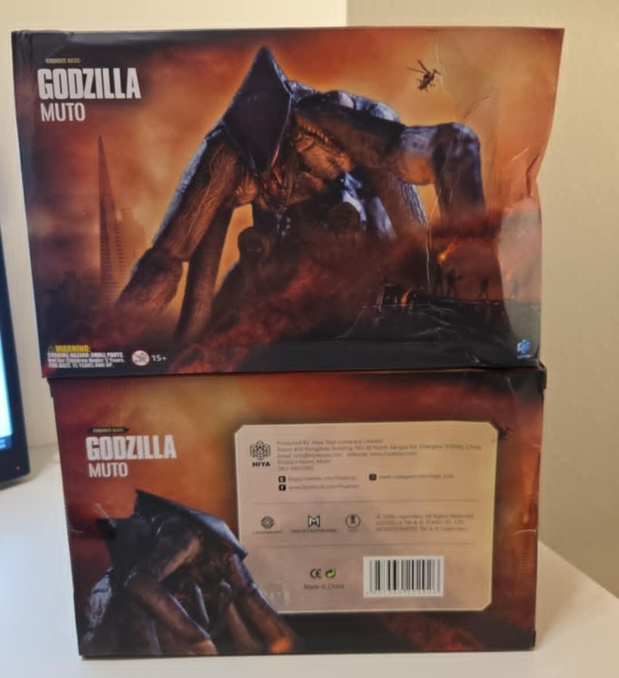 Hiya Toys Godzilla (2014) Female MUTO – Exquisite Basic Series ...