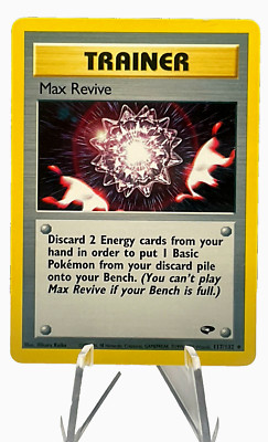 Max Revive 117/132- Gym Challenge-Non Holo-Unlimited Vintage Trainer ...