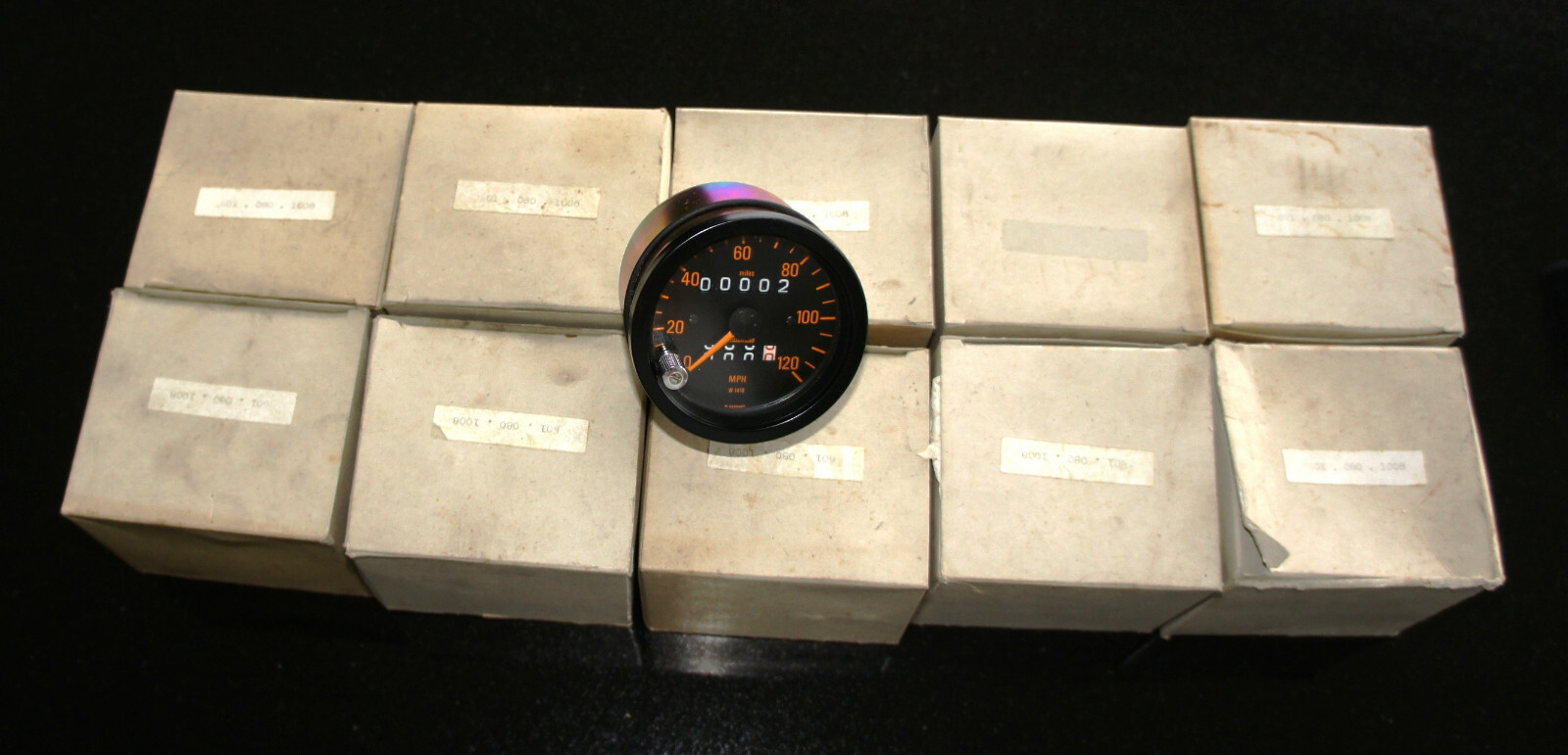 10x Motometer Tachometer Speedometer 80 mm (US) 0-120 MPH Miles W1416 ...
