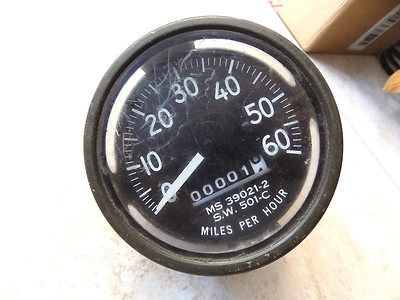 NOS Military Jeep M151 DODGE M37 60MPH SPEEDOMETER S.W-501-C MS39021-2 ...