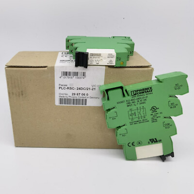 NEW Phoenix Contact PLC-RSC- 24DC/21-21 2967060 Relay Module | eBay