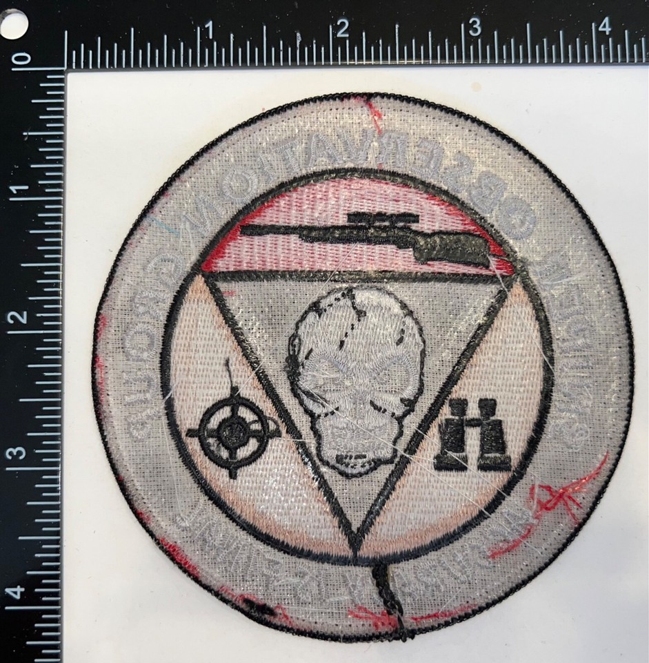 US Army USMC OIF OEF Sniper Observation Group Accuracy Is Final Patch ...