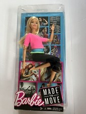 Barbie DHL82 Made to Move Barbie Doll with Pink Top for sale online | eBay