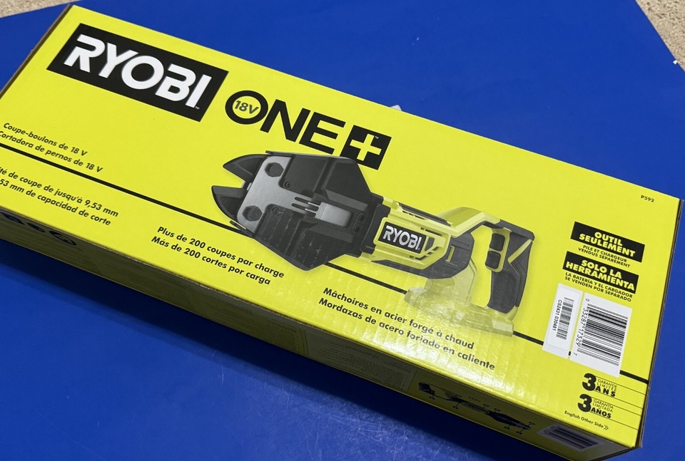 Ryobi ONE+ 18V Cordless Bolt Cutters (Tool Only) P592 | eBay