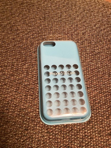 Original Apple Silicone Case for Apple iPhone 5C - Blue | eBay