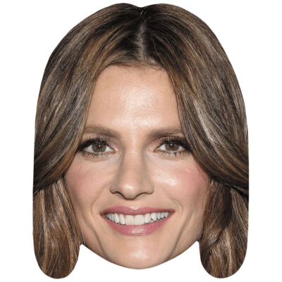 Stana Katic (Smile) Celebrity Mask, Flat Card Face | eBay