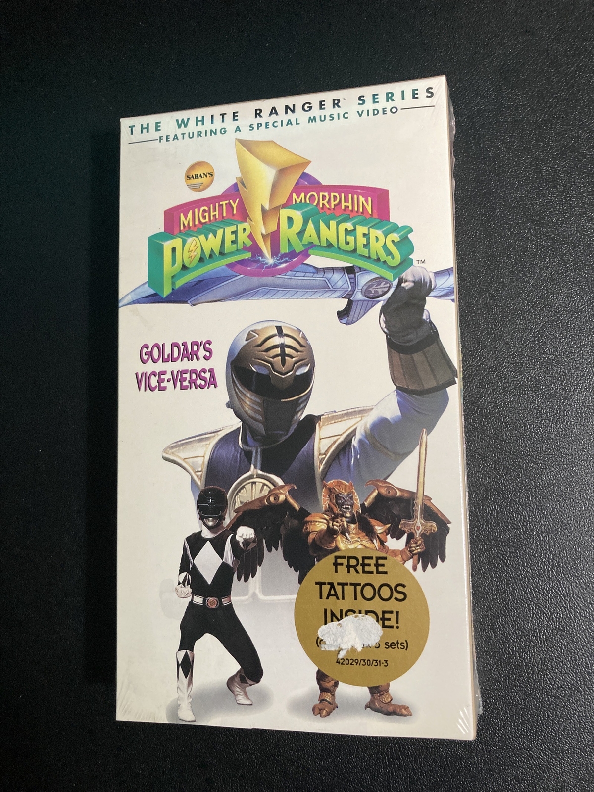 Mighty Morphin Power Rangers - White Ranger Series: Goldars Vice-Versa ...